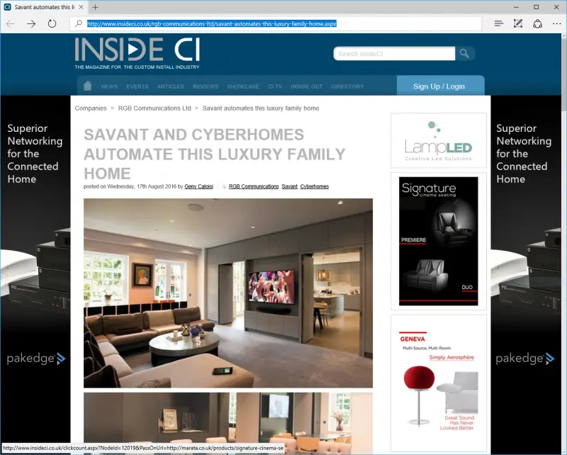 Savant and Cyberhomes Automate this Luxury Family Home | Cyberhomes