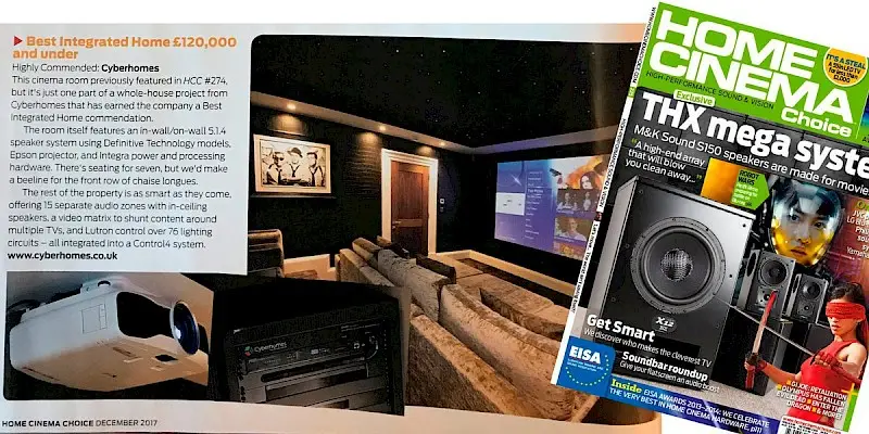 The Best Integrated Home Cinema System From Cyberhomes